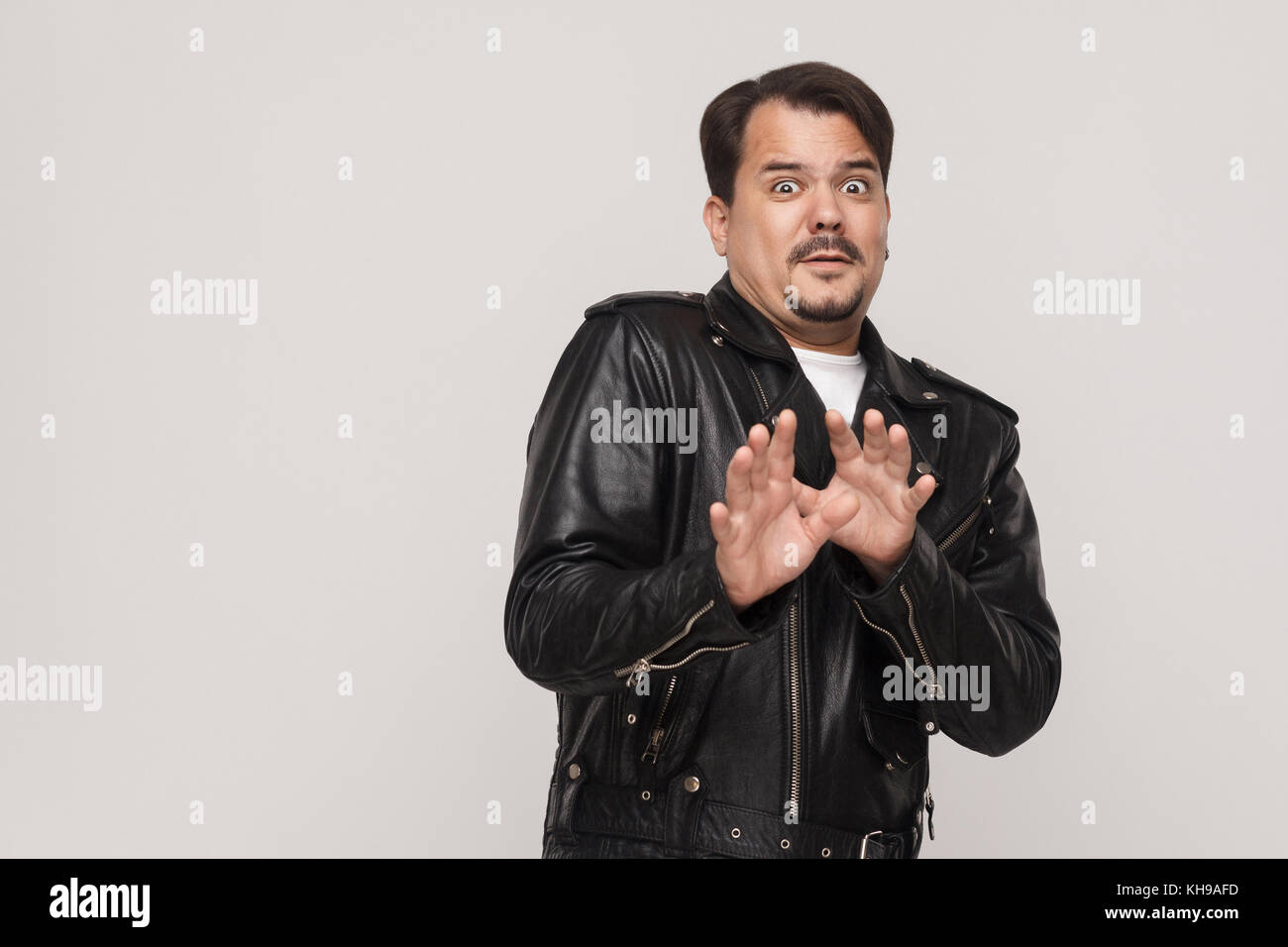 Scary looking black man hi-res stock photography and images - Alamy