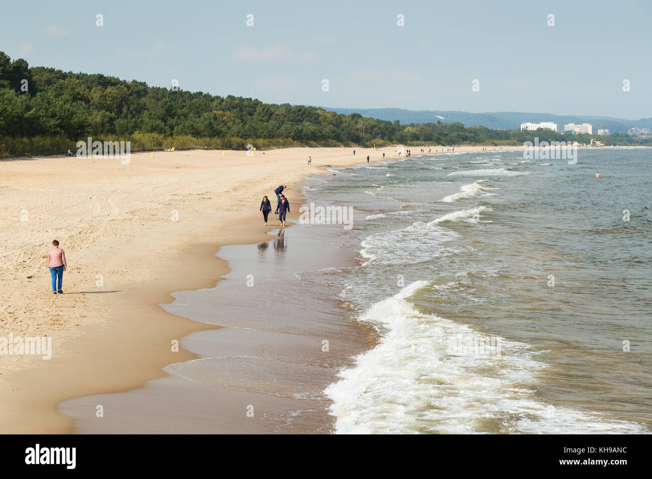 Gdansk beach brzezno hi-res stock photography and images - Alamy