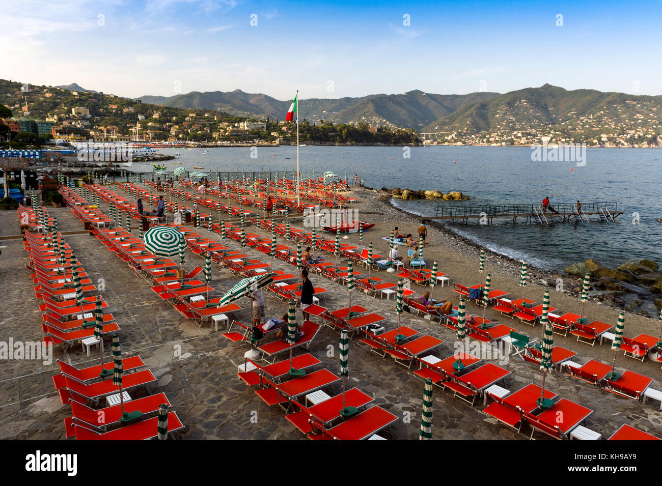 Europe. Italy. Liguria. Gulf of Tigullio, Italian Riviera. Santa ...