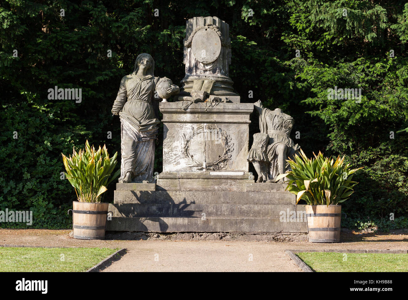 Barockgarten Blankenburg im Harz Stock Photo - Alamy