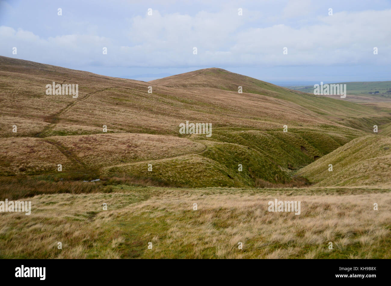 Footpath Leading to the Northern Wainwright of Longlands Fell from ...