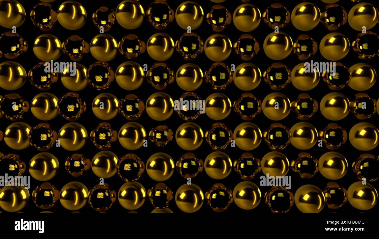 Abstract gold sphere Stock Photo - Alamy