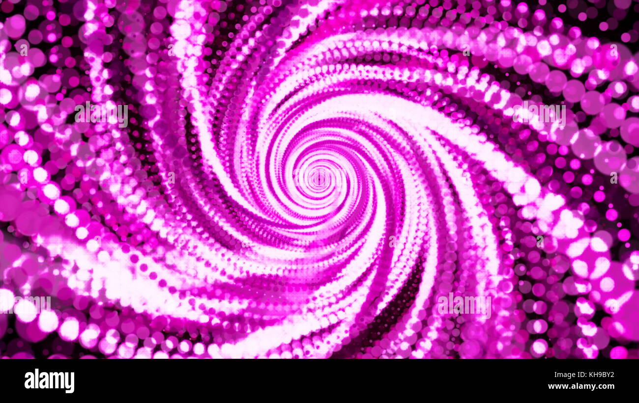 Abstract background with violet particles Stock Photo - Alamy