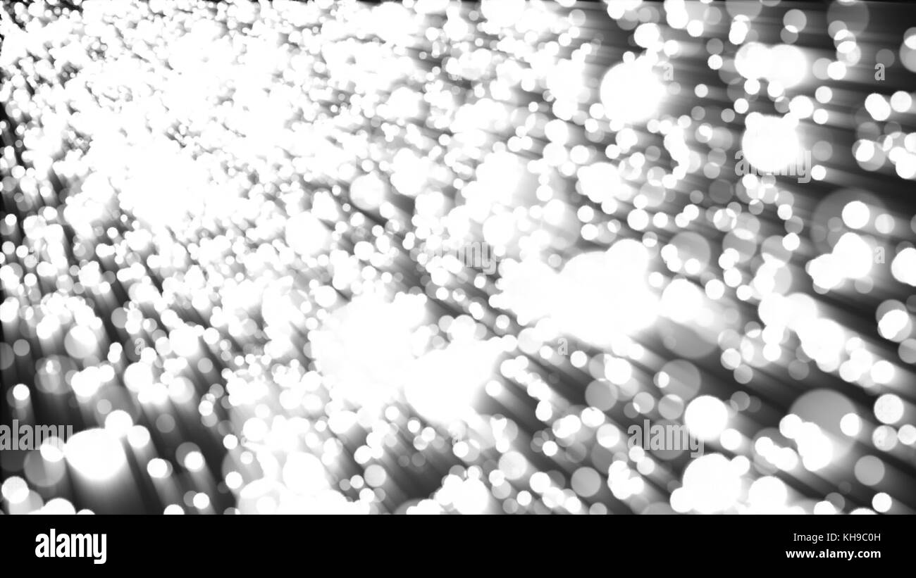 Abstract background with silver particles Stock Photo - Alamy