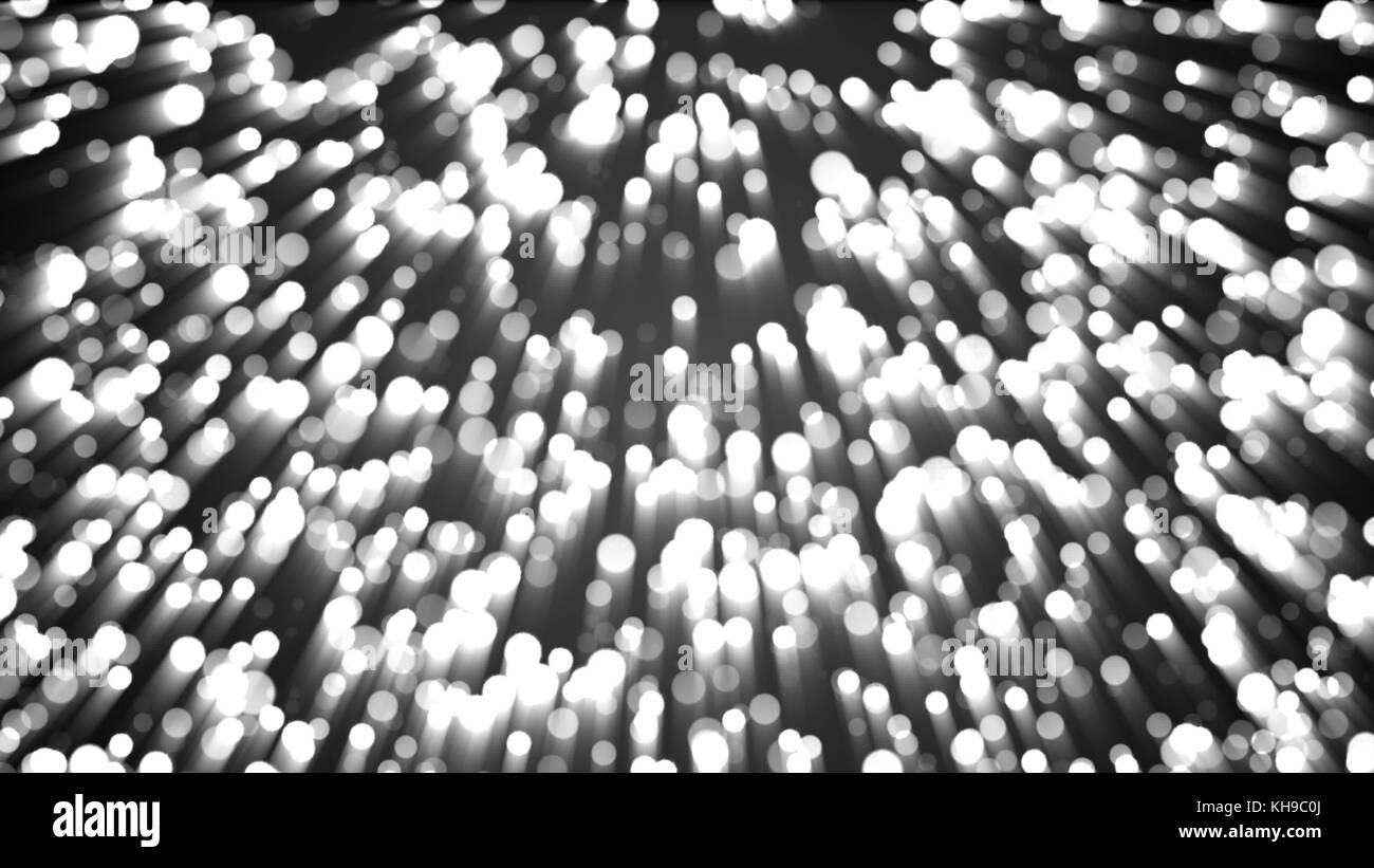 Abstract background with silver particles Stock Photo - Alamy