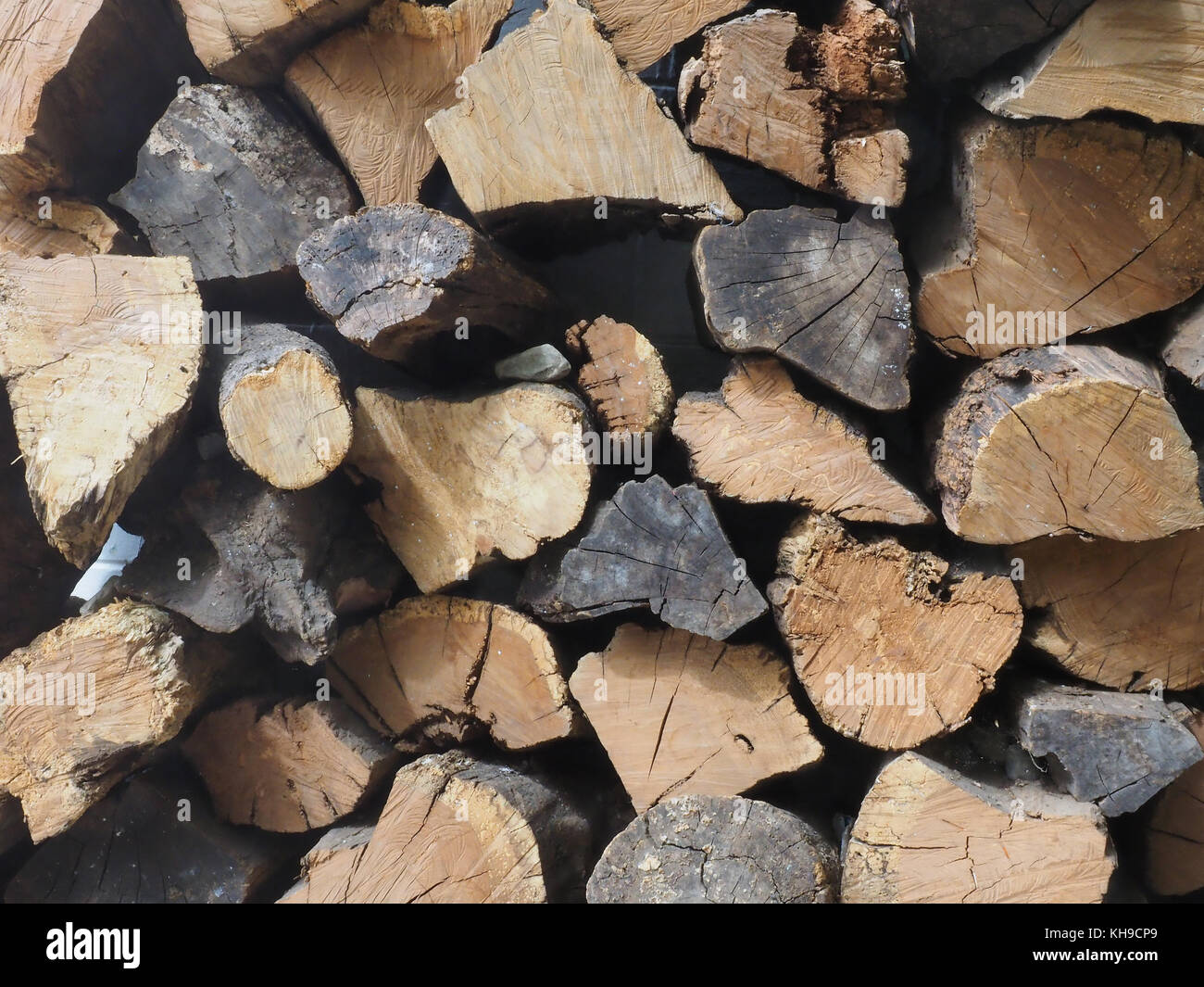 Folded rows firewood hi-res stock photography and images - Alamy