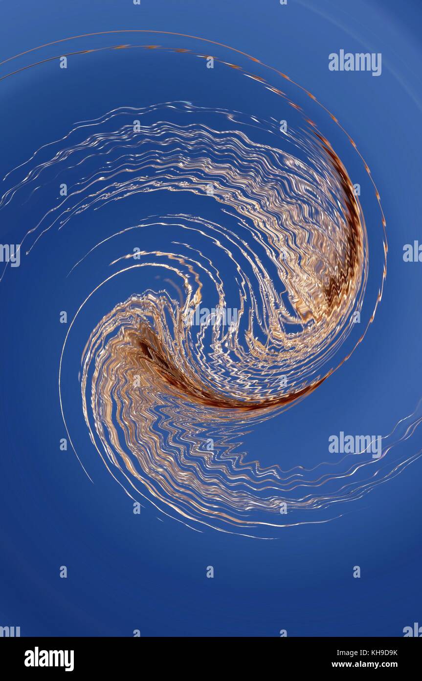 Digital art representing dynamic life Stock Photo - Alamy