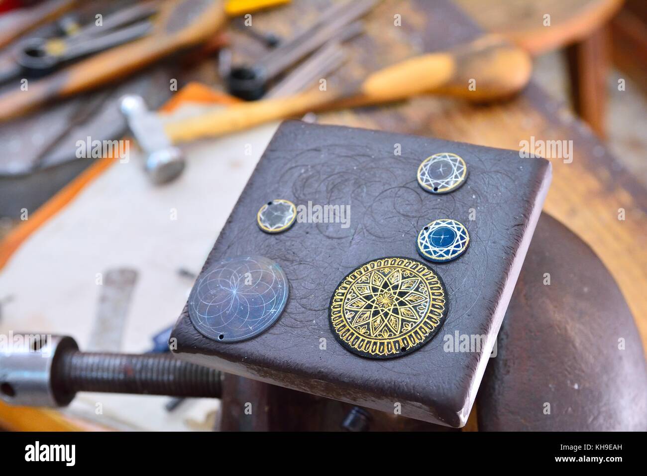 Damascene toledo hi-res stock photography and images - Alamy