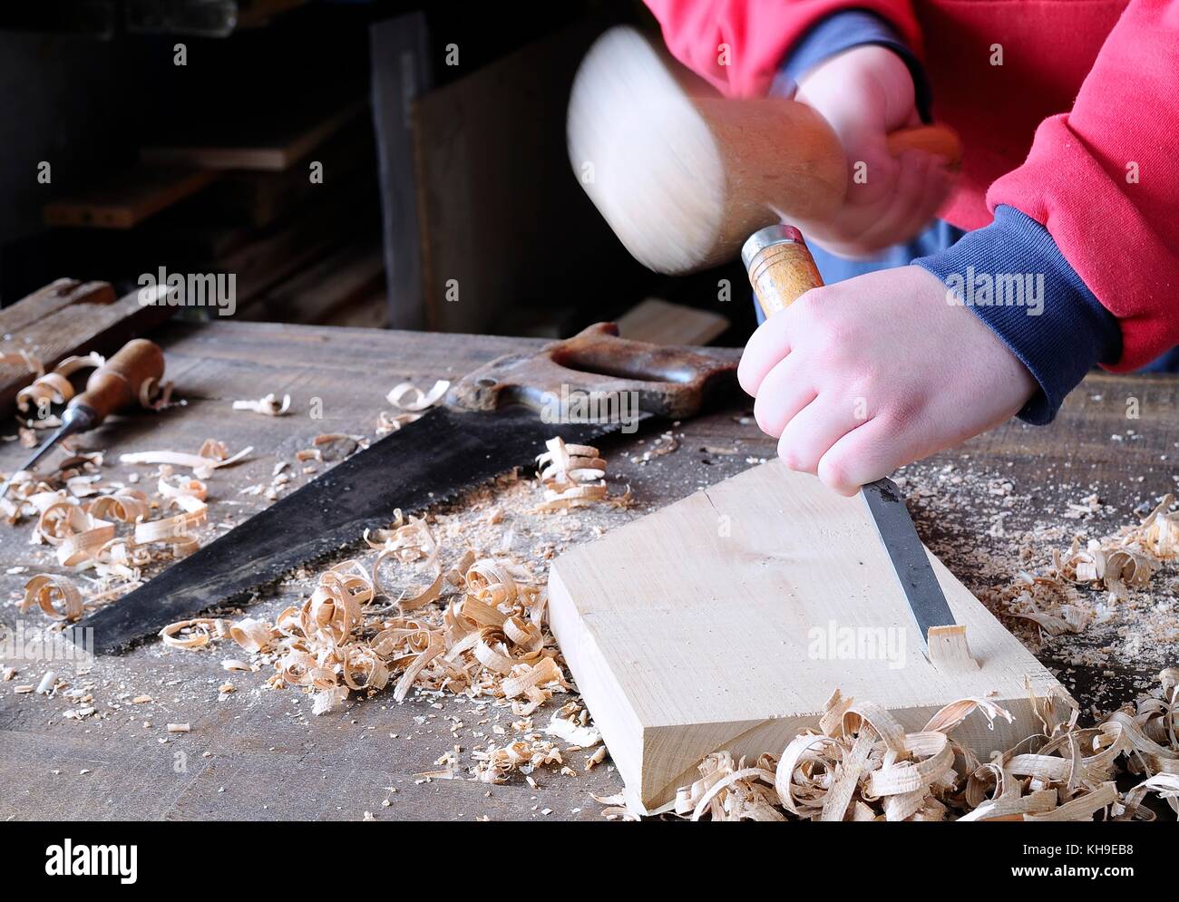 Workbench carpentry hi-res stock photography and images - Alamy