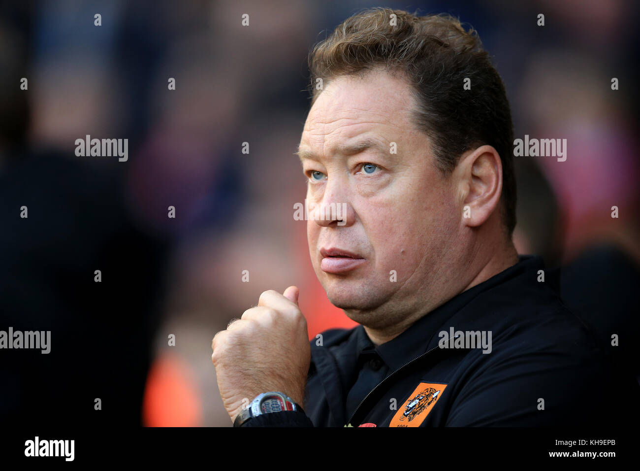 Hull City's manager Leonid Slutsky Stock Photo - Alamy