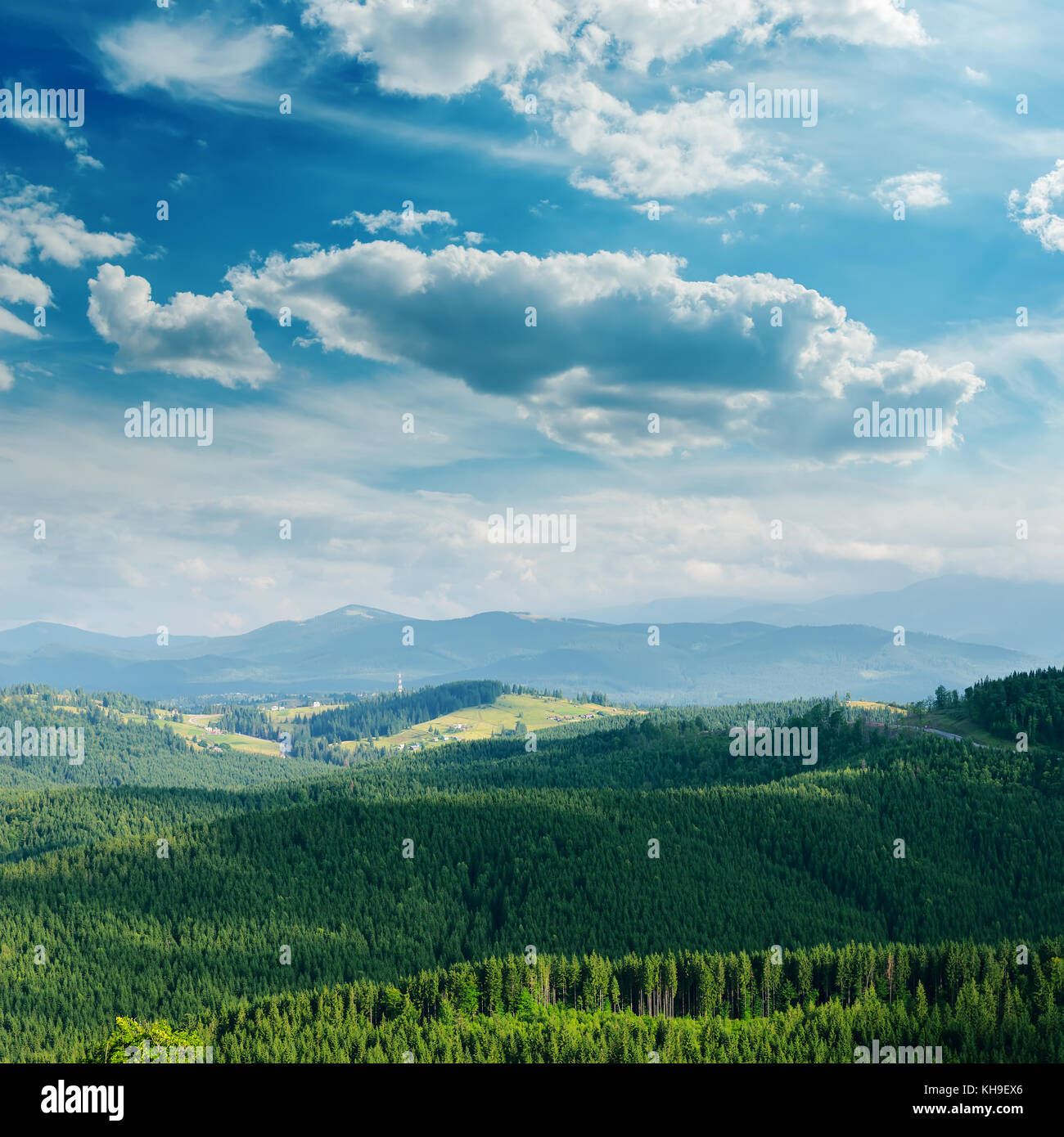 Summer bukovel ukraine hi-res stock photography and images - Alamy
