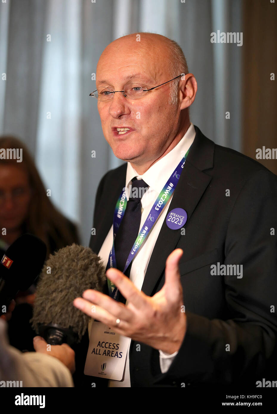 2023 rugby world cup host union announcement royal garden hotel hi-res ...