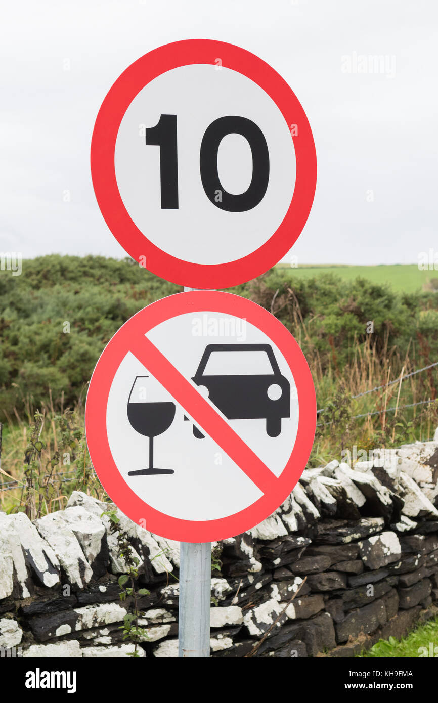 No Drinking And Driving Symbol