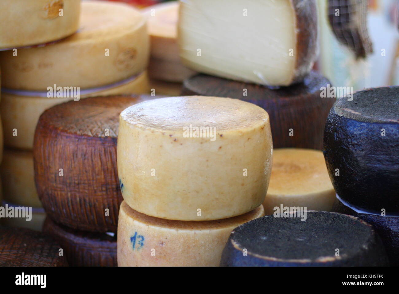 Whole cheese wheel hi-res stock photography and images - Alamy