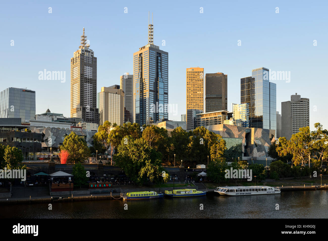 High-rise buildings in Central Business District (CBD) from Princes ...