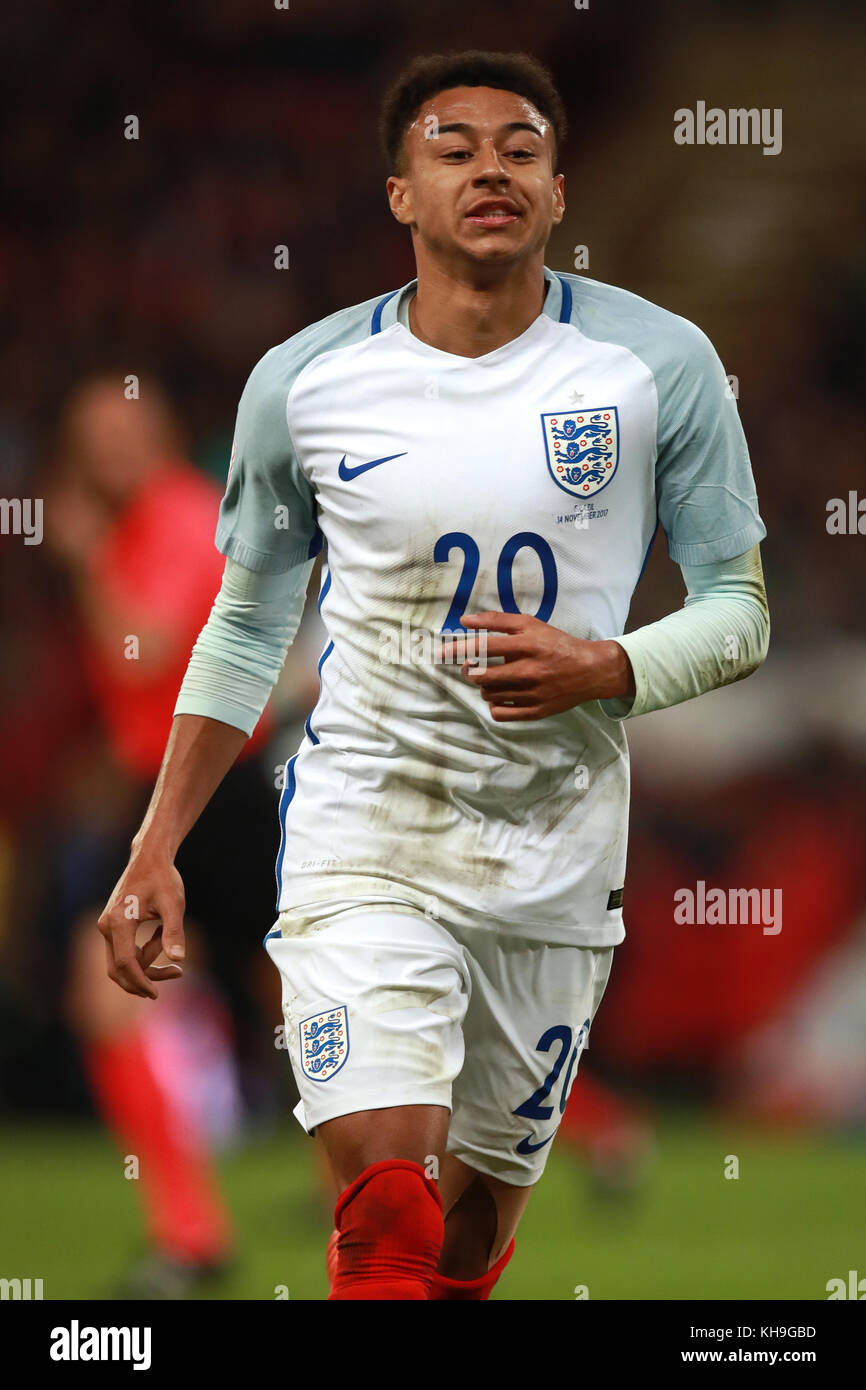 England's Jesse Lingard Stock Photo - Alamy