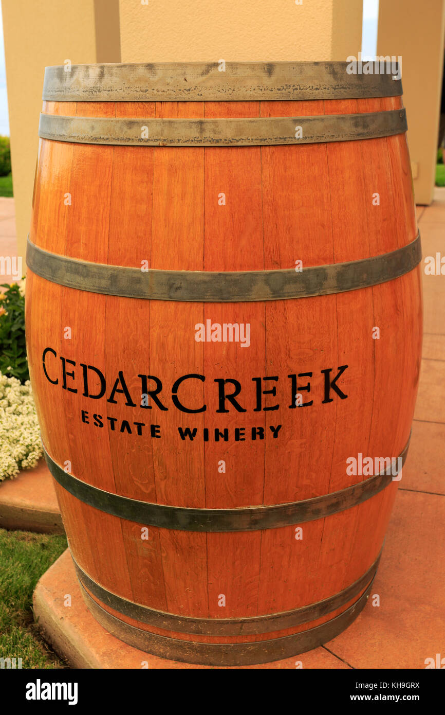 The Cedar Creek Winery, West Kelowna, Okanagan valley, British Columbia ...