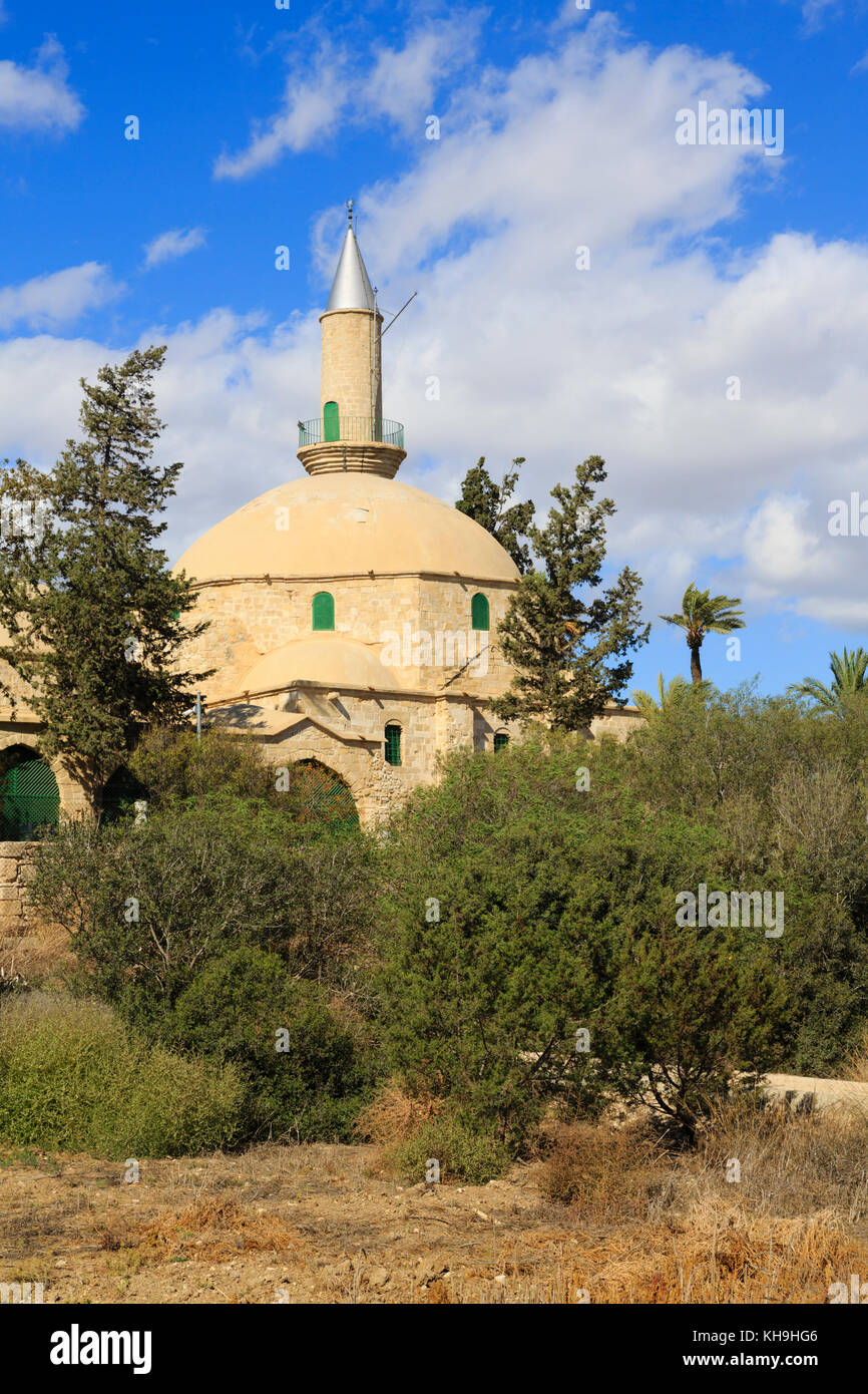 Hala Sultan Tekke mosque, Salt Lake, Larnaca Cyprus. moslem shrine ...