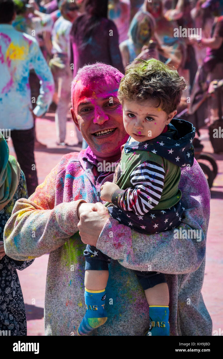 Holi is a Hindu spring festival originally celebrated in India and ...
