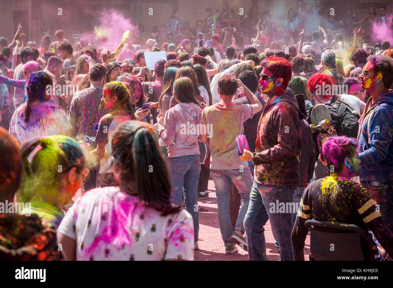 Holi is a Hindu spring festival originally celebrated in India and ...