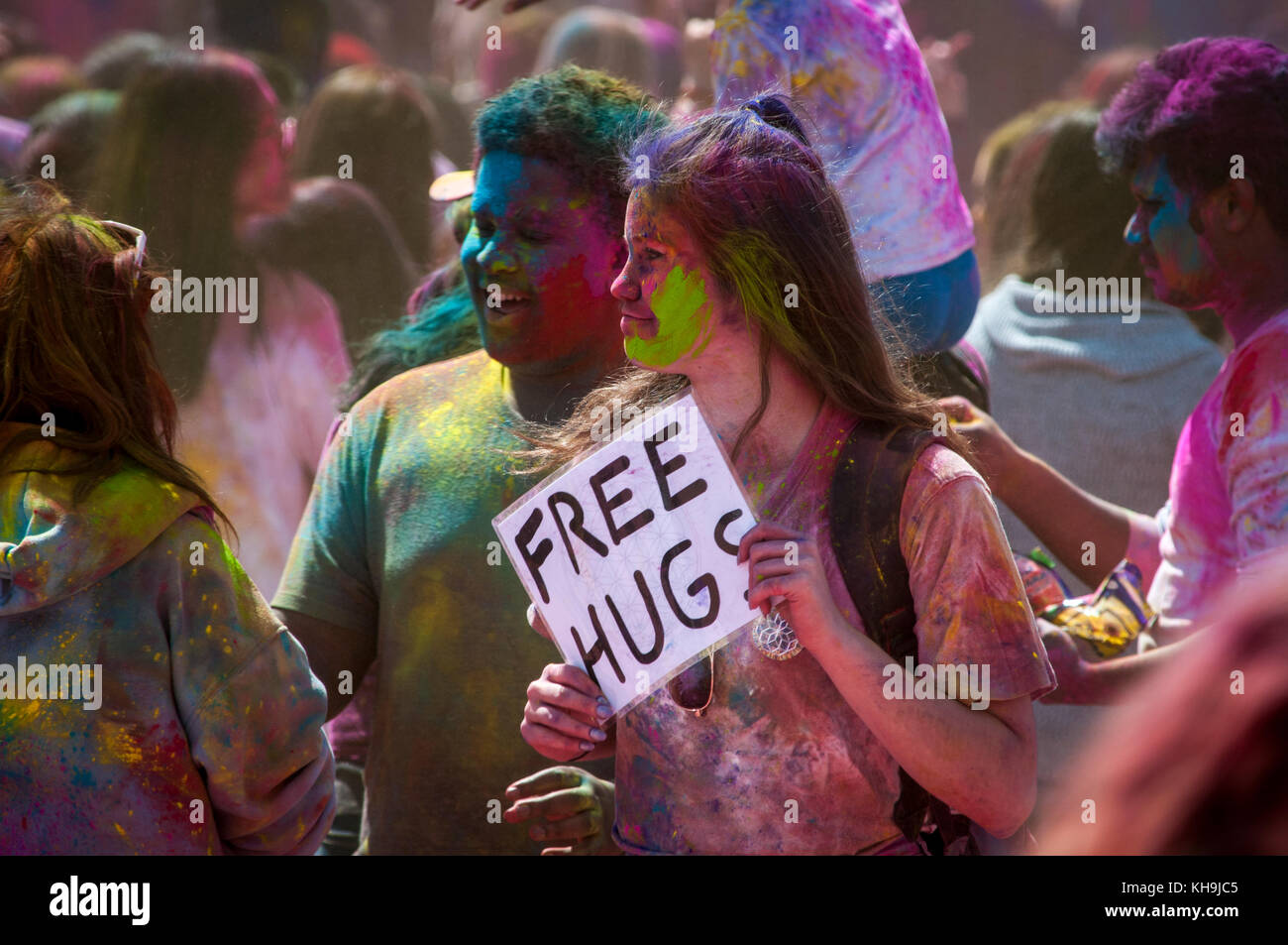 Holi is a Hindu spring festival originally celebrated in India and ...