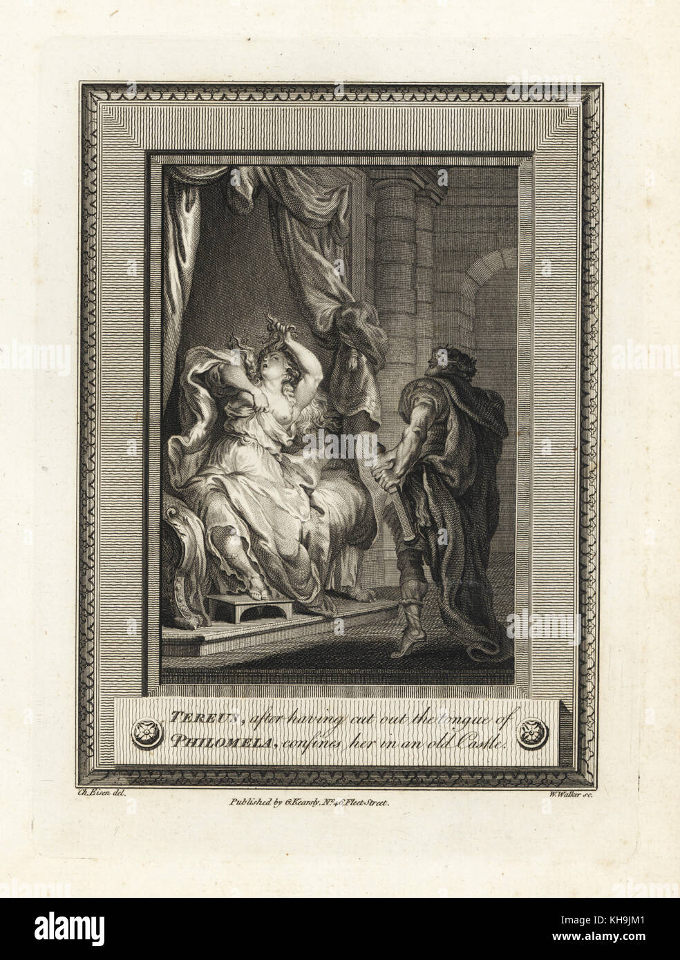 King Tereus of Thrace, after having cut out the tongue of Philomela ...