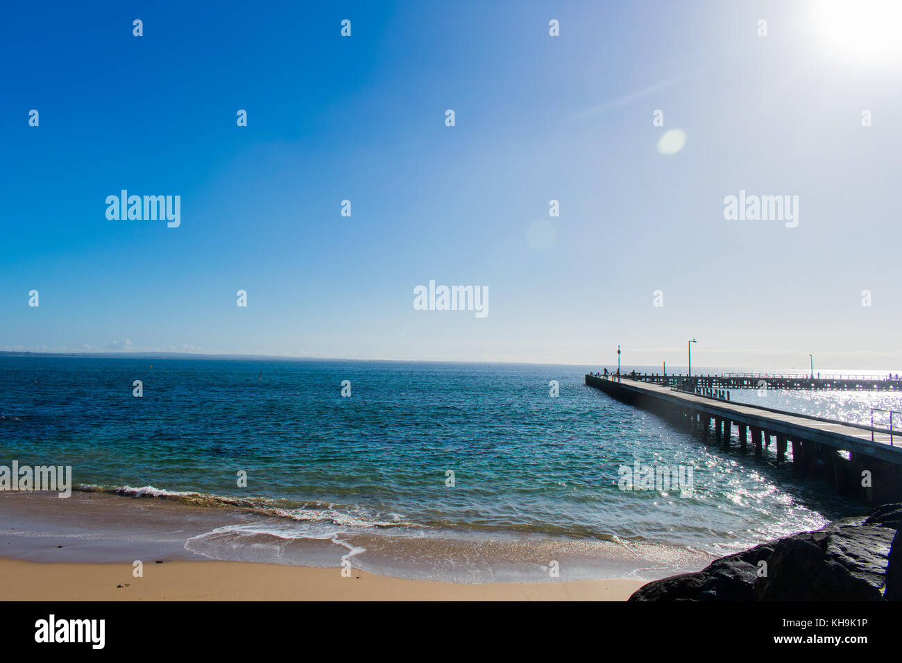 Rye sandy beach hi-res stock photography and images - Alamy
