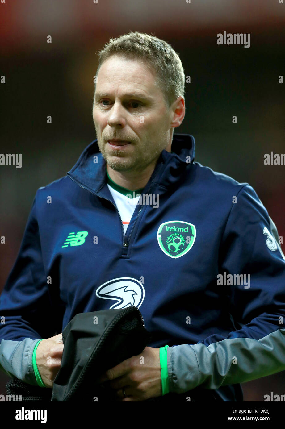 Steve Guppy, Republic of Ireland assistant coach Stock Photo - Alamy