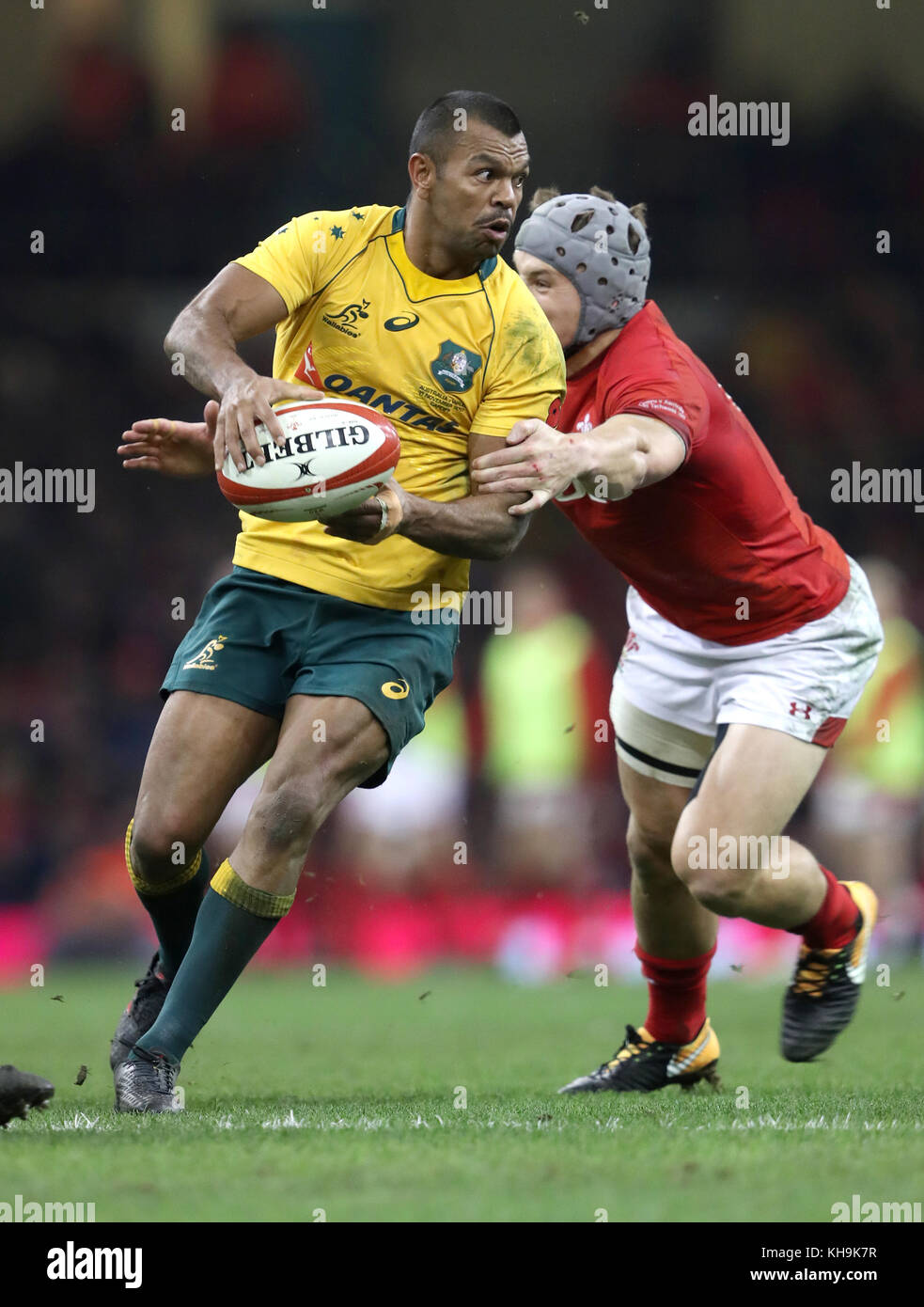 Australia's Kurtley Beale during the Autumn International at the ...