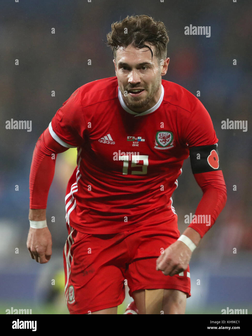 Wales Tom Bradshaw during the International Friendly match at the ...