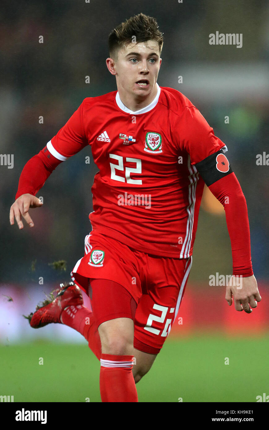 Wales Ben Woodburn during the International Friendly match at the ...