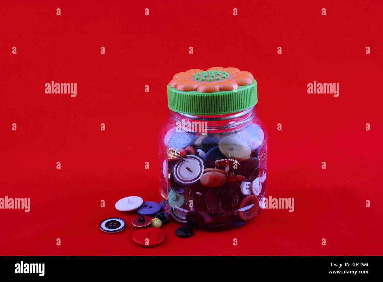 Buttons In A Jar High Resolution Stock Photography and Images - Alamy