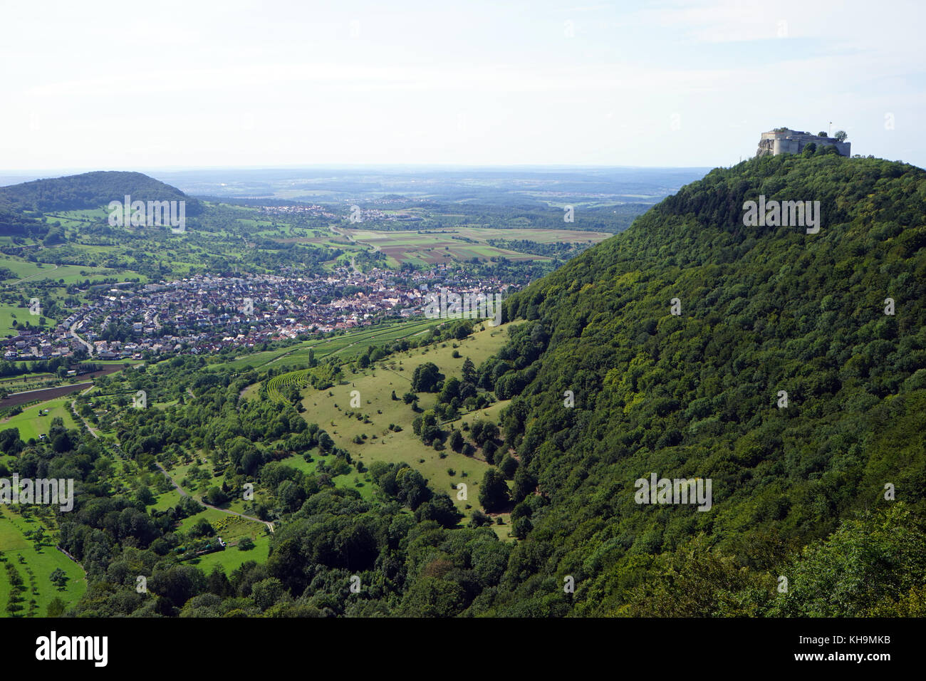 Hohenneuffen castle on top hi-res stock photography and images - Alamy