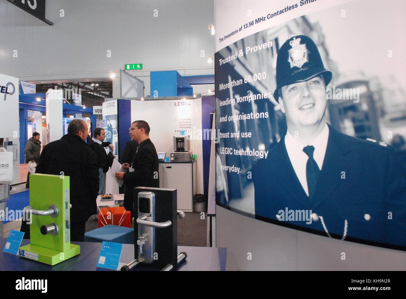 Milan (Italy), fair of security and safety Stock Photo - Alamy