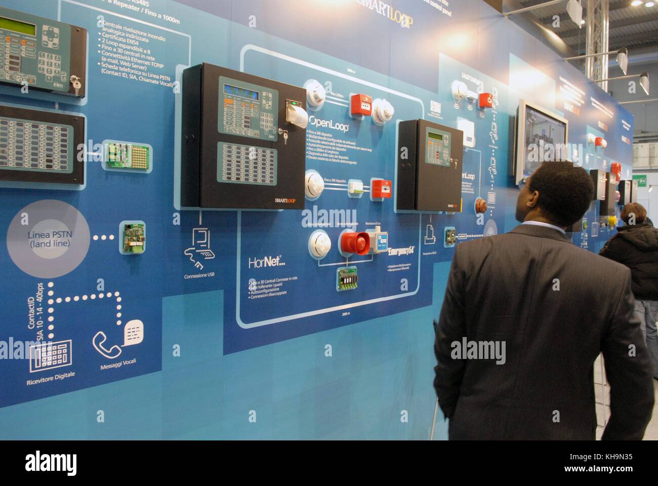 Milan (Italy), fair of security and safety Stock Photo - Alamy