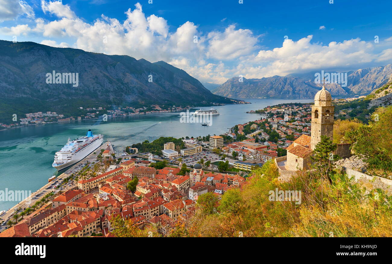 Scenic view kotor bay hi-res stock photography and images - Alamy