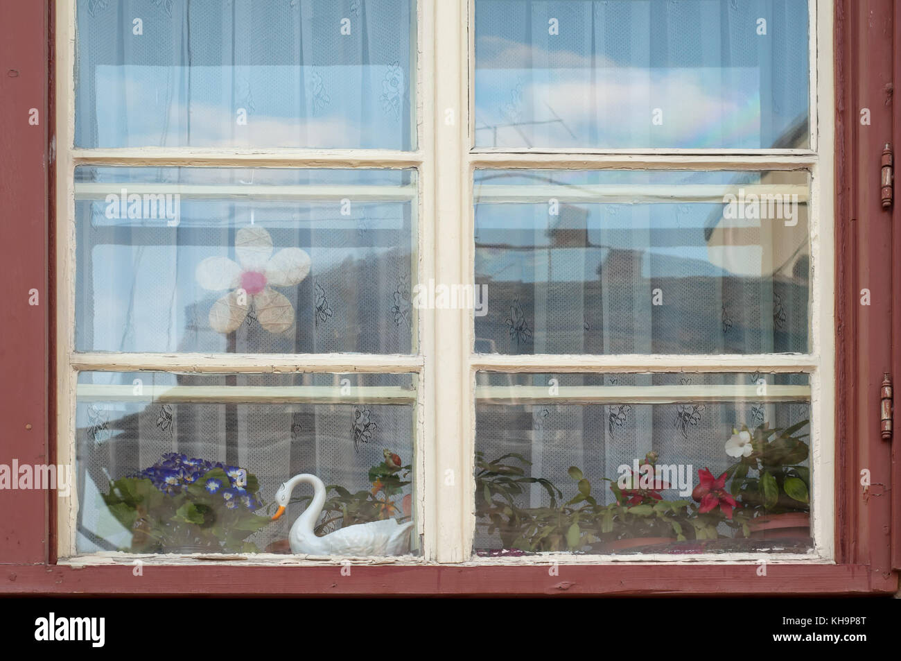 Detail of a vintage window Stock Photo - Alamy