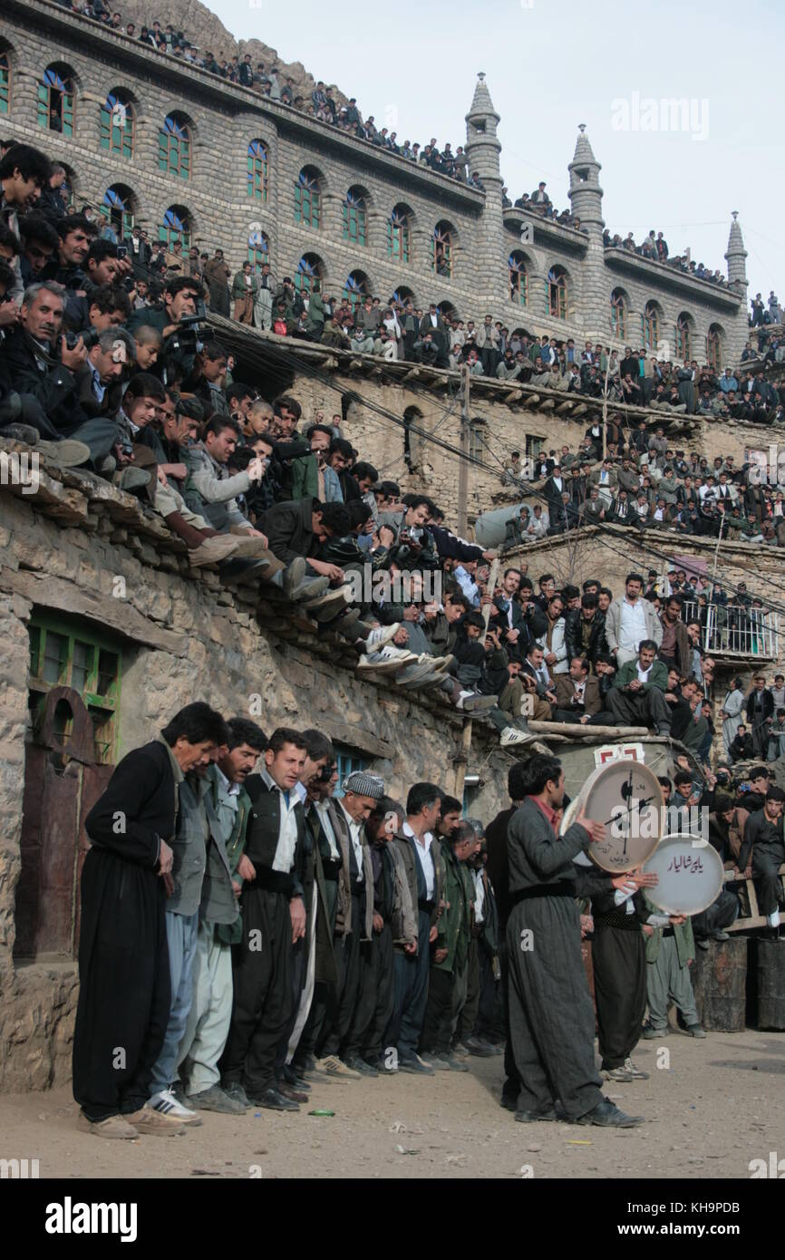 Kurdish Festival of Pir-Shaliar in Uraman Takht Stock Photo - Alamy