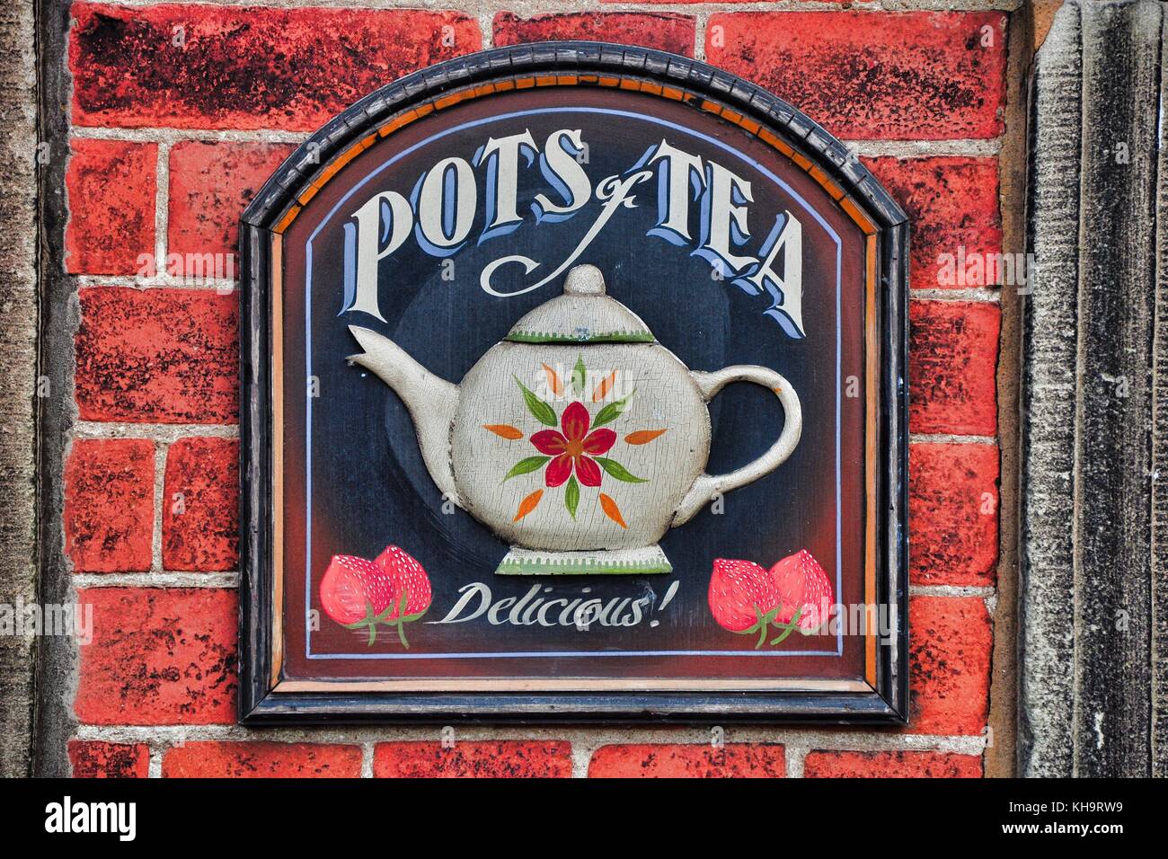 Teapot sign hi-res stock photography and images - Alamy