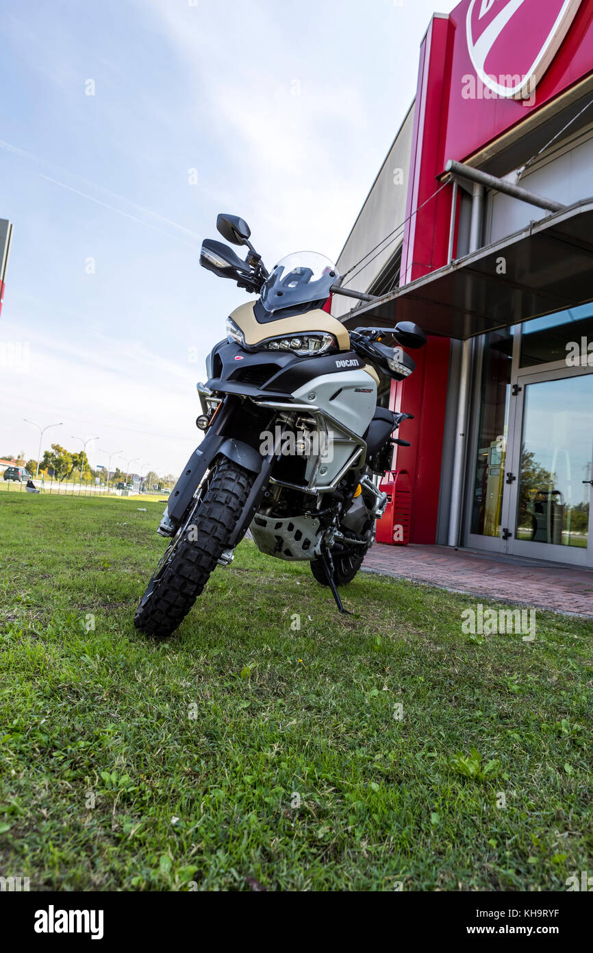 Bologna, Italy home of the Ducati factory at Borgo Panigale and the ...
