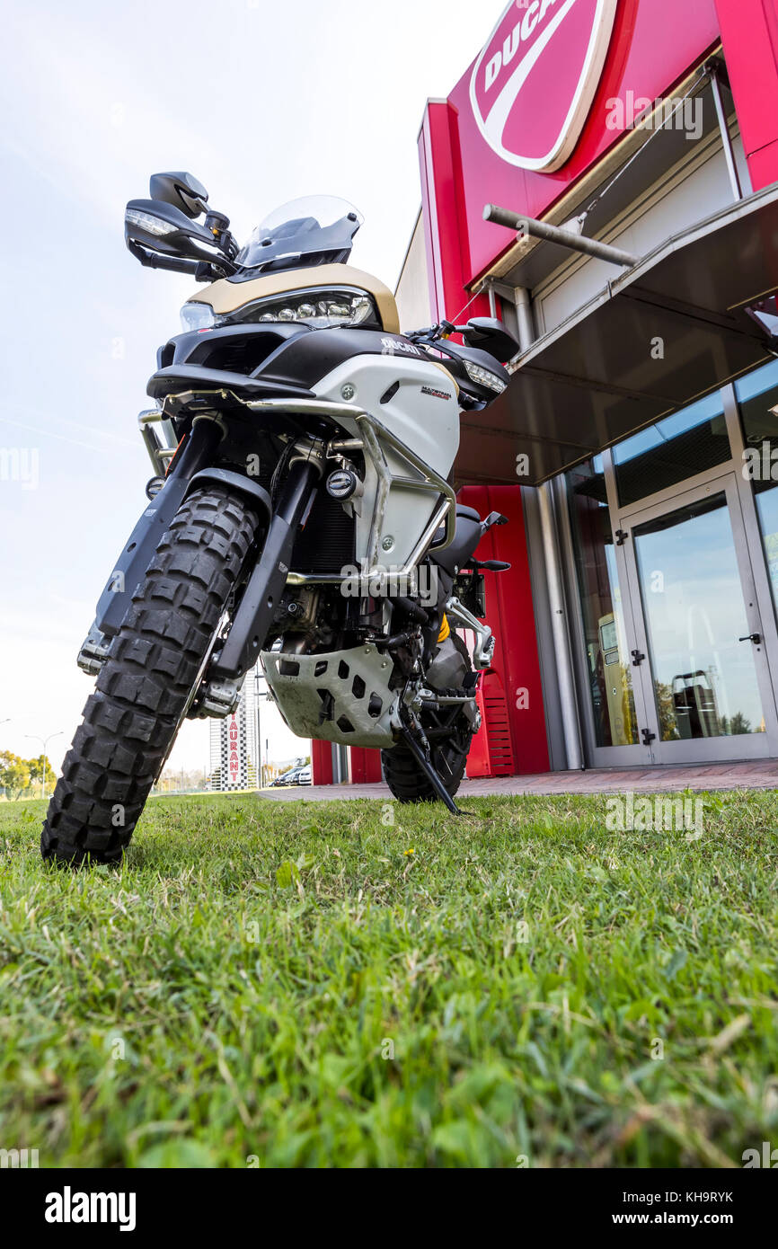Bologna, Italy home of the Ducati factory at Borgo Panigale and the ...