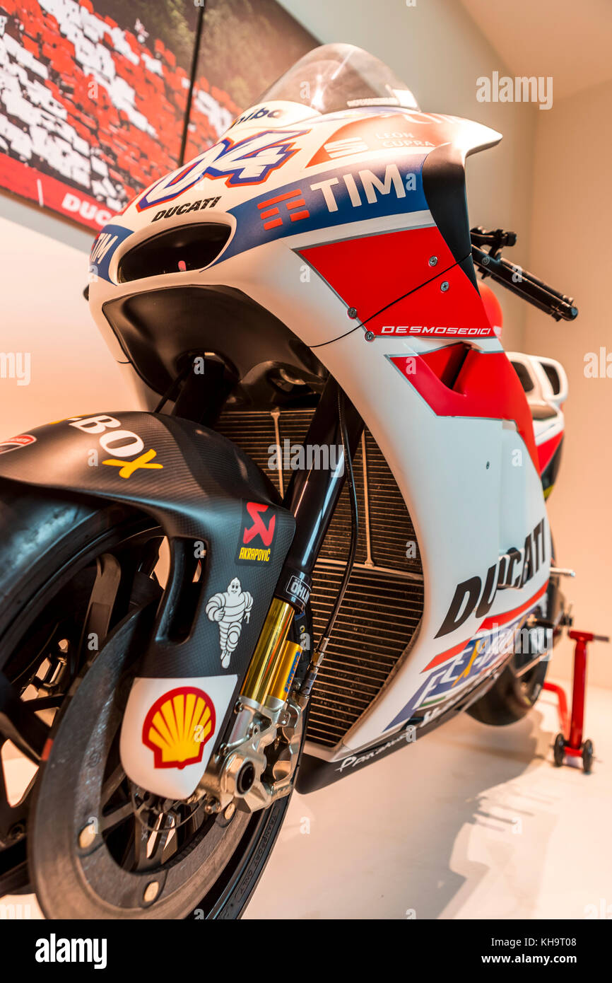 Famous motorcycles and Ducati history on show at the factory Ducati ...