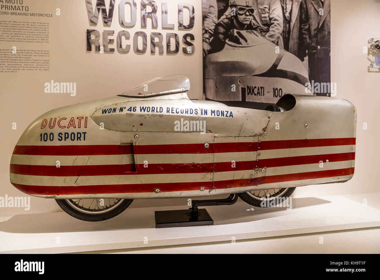 Famous motorcycles and Ducati history on show at the factory Ducati ...