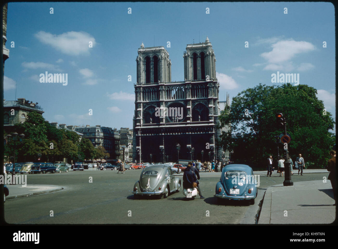 Notre Dame, Paris, France, 1961 Stock Photo - Alamy