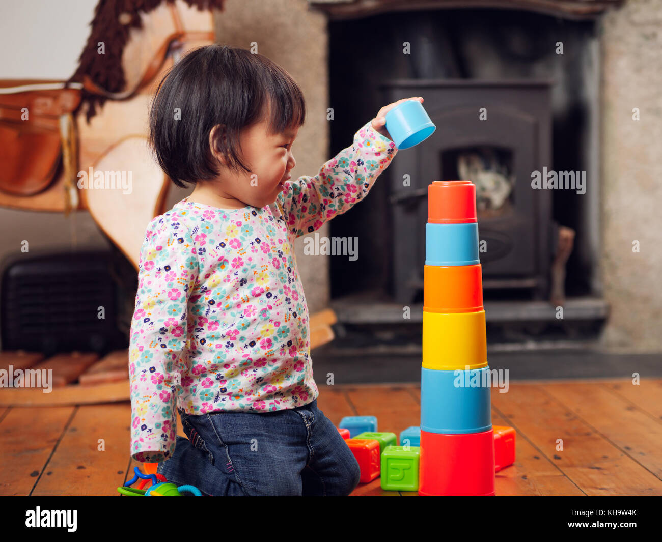 Stacking Play Cups High Resolution Stock Photography and Images - Alamy