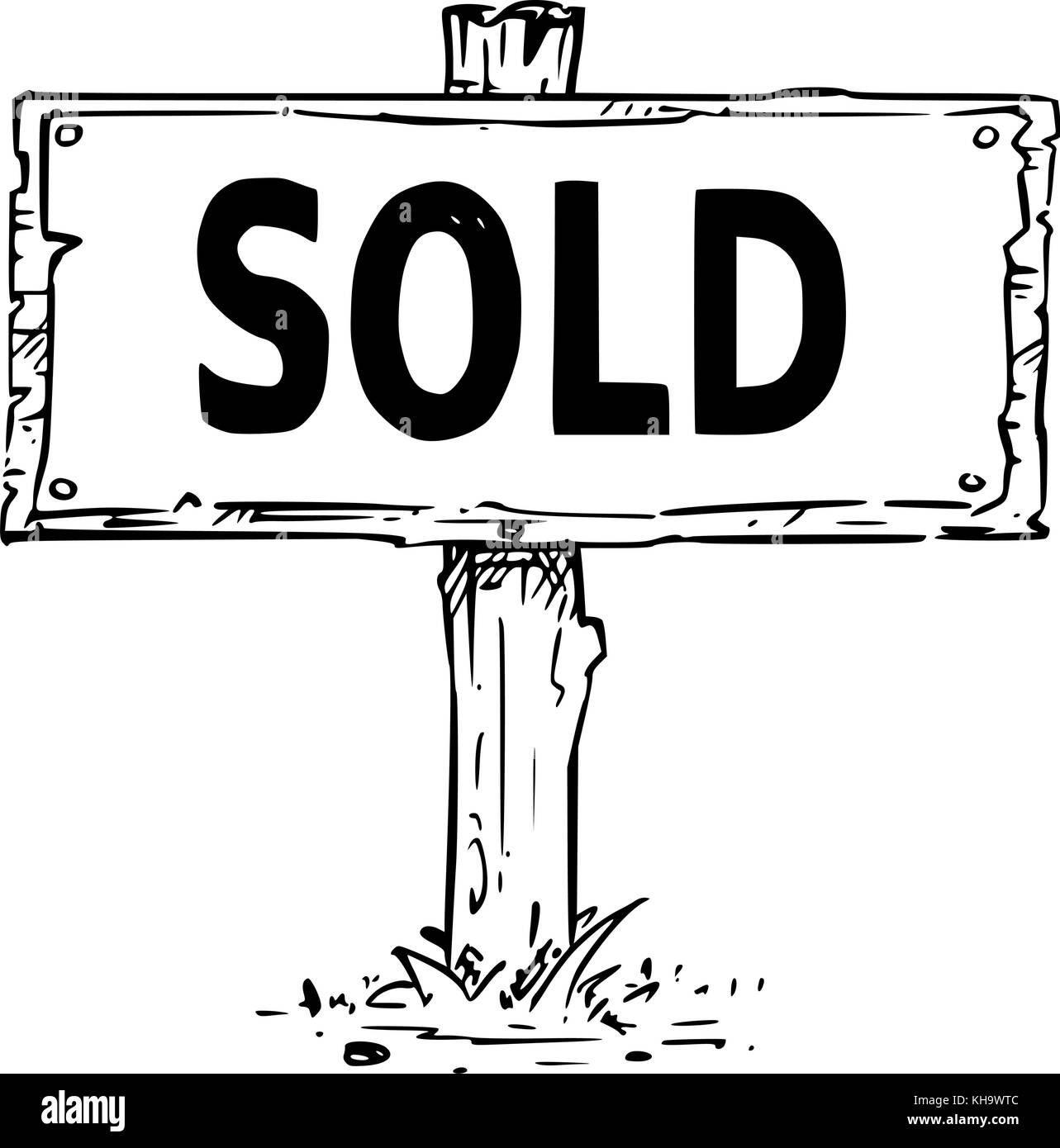 Were sold Stock Vector Images - Alamy