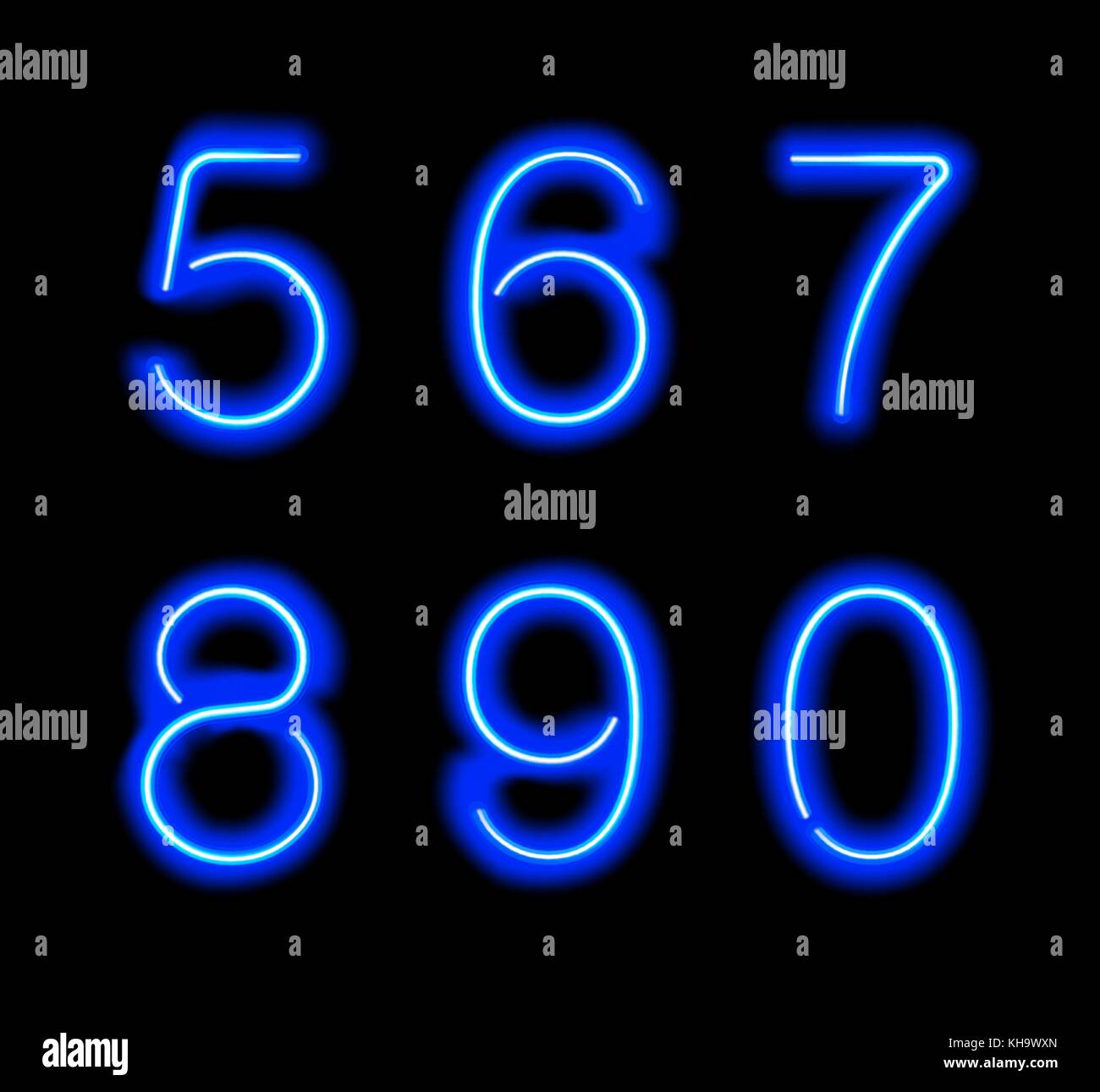 Neon alphabet hi-res stock photography and images - Alamy