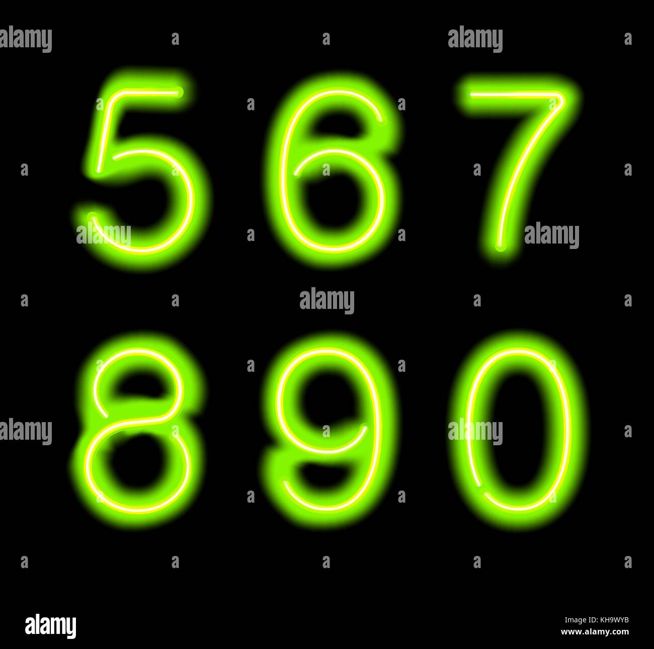 Neon alphabet hi-res stock photography and images - Alamy