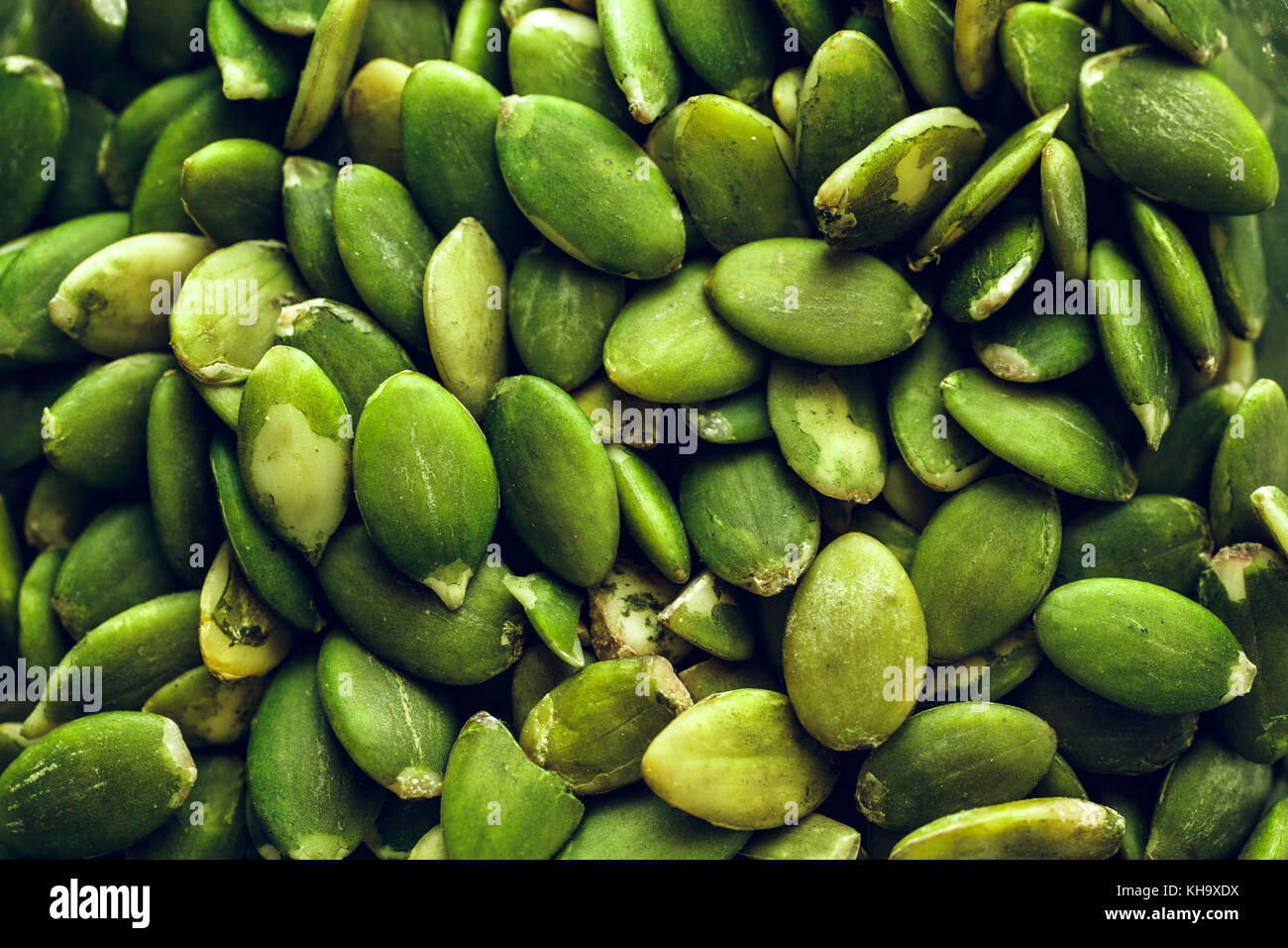 Green Pumpkin Seeds Stock Photo - Alamy