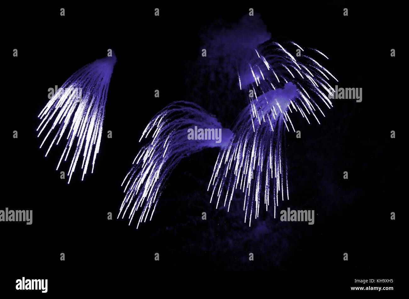 Shower of Colorful Fireworks for all occasions Stock Photo - Alamy